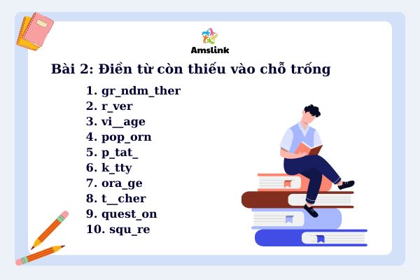 TỔNG ÔN KIẾN THỨC TIẾNG ANH LỚP 2 (KÈM BÀI TẬP VÀ ĐÁP ÁN)